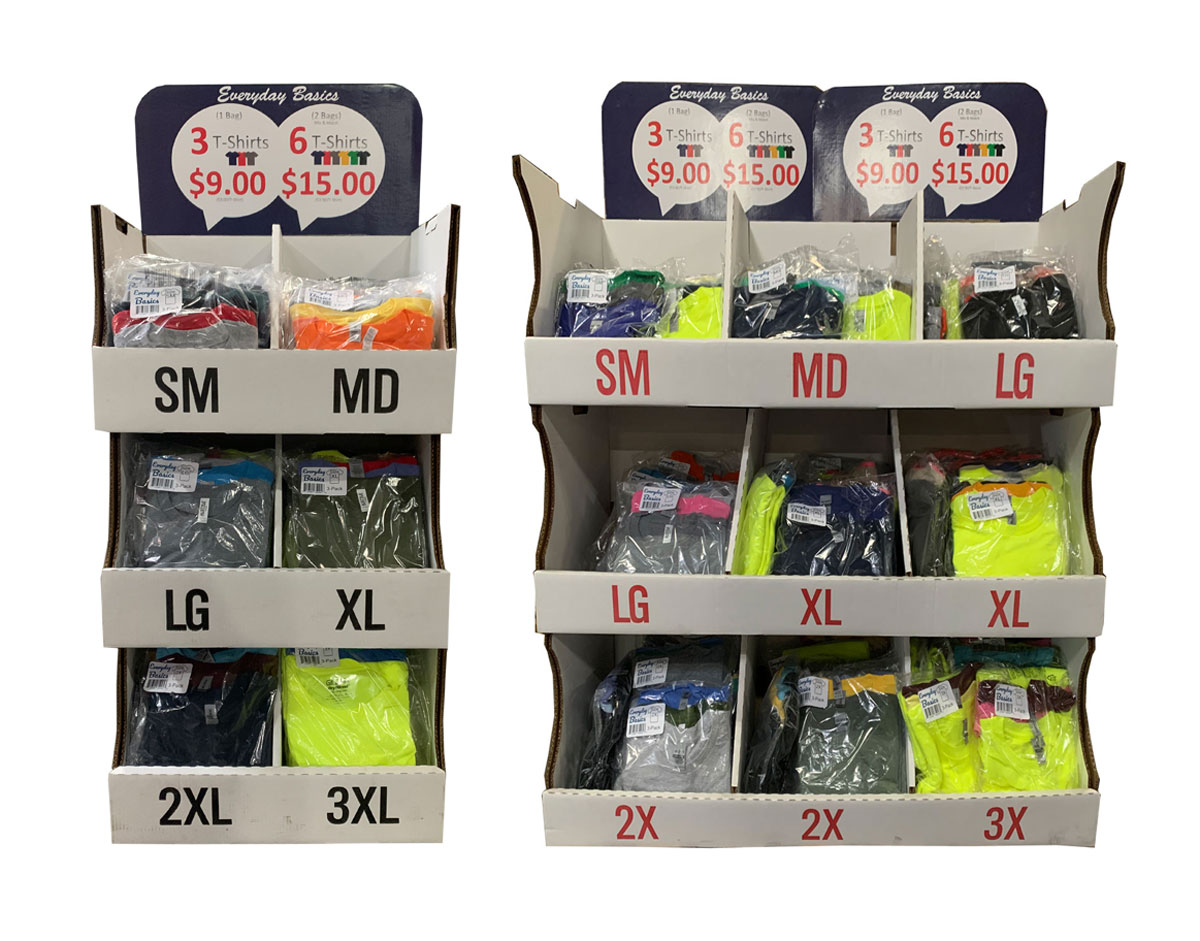 Mens Bagged Tee Shirts-RG Riley Wholesale Off Price Clothing & Closeout ...