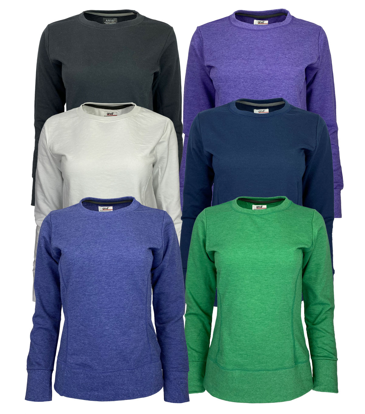 Ladies French Terry Sweatshirt-RG Riley Wholesale Off Price Clothing ...