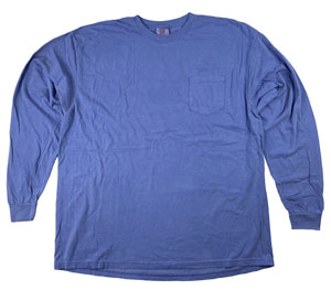 RG Riley | Irregular Long Sleeve Comfort Color Tee Shirts